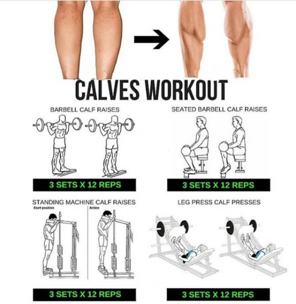 Best Calves Workout Plan Big Strong Legs Training Yeah We Train
